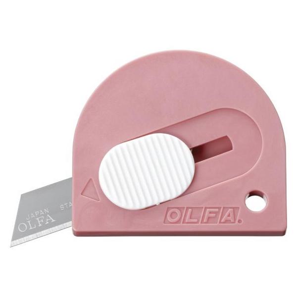【商品説明】日常生活の「ちょっと切りたい」場面に便利なマグネット付きミニカッター。持ちやすい半円形で、コンパクトなサイズ。刃はサビにくく、鋭い切れ味が長持ちする高品質ステンレス製。【仕様】●色：モーブピンク●サイズ：４０×３５×７．４ｍｍ●...