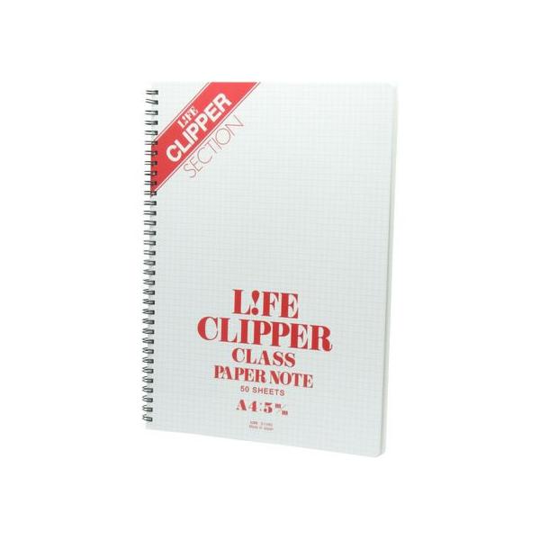 【商品説明】ライフの製品は紙・印刷・製本などにこだわり、書きやすく目にやさしい色合いの紙を使用し、書いた文字がくっきり出る特別色で印刷されている。仕上げは職人が心を込め、手作りで行っている。【仕様】●サイズ：Ａ４●寸法：約２９．７×２１×１...