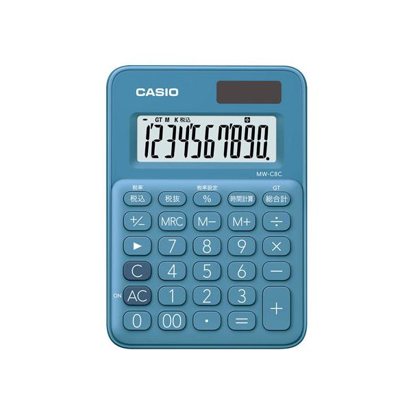 【仕様】消費税の税込・税抜計算が行えます。税率も自由に設定でき、税金額も表示します。　時間の四則計算、メモリー計算、パーセント計算が出来ます。『勤務時間計算』、『時給計算』等に便利です。　従来の太陽電池付き電卓と異なり、計算途中で光がさえぎ...