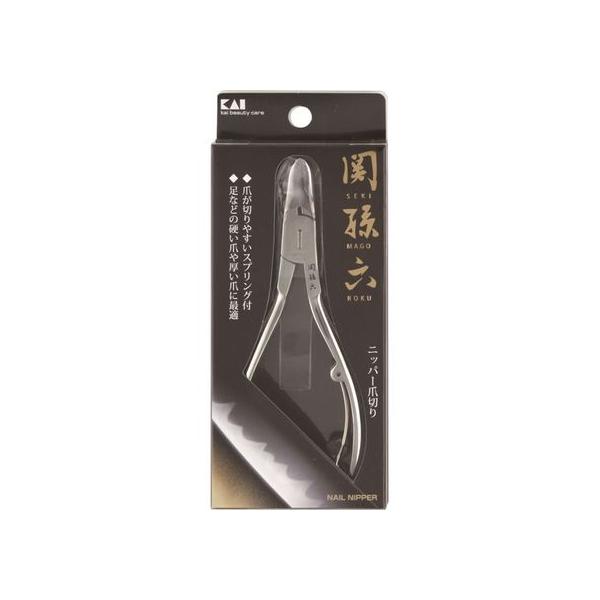 【商品説明】●足のツメを切るのに適しています。●少しずつ切ることがキレイに切るコツです。【仕様】●サイズ：１２７Ｘ５０Ｘ１３ｍｍ●重量：７４ｇ　●材質：刃・ステンレス刃物鋼／バネ・ステンレスバネ鋼／樹脂部・ポリアセタール