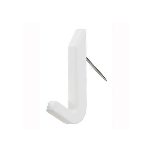 【仕様】●本体サイズ：約５×３５×３５Ｈｍｍ　●内容量：１０個　●材質：本体／ポリカーボネート、ピン／ステンレス鋼線　●荷重制限：１ｋｇ（静荷重　※静止状態での荷重）　●生産国：中国　　【取り付けられる所】　壁紙・布壁紙・ビニル壁紙貼りなど...