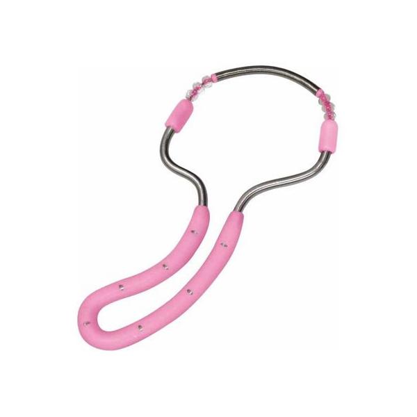 【仕様】●カラー：ピンク　●商品本体サイズ：幅５×奥行０．５×高さ１０ｃｍ　●商品重量：１５ｇ　●材質：本体／ステンレス鋼、取手部／ＴＰＲ樹脂　使用上の注意※次の方はご使用にならないでください。　アトピー性皮膚炎やしっしん等、皮膚疾患のある...
