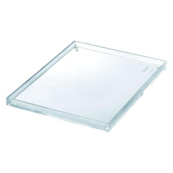 【商品説明】別売りのストレージトレー（Ｓ）用のフタです。【仕様】●カラー：クリア　●サイズ：約幅１１．５×奥行１５．４×高さ１ｃｍ　●重量：約４７ｇ　●材質：スチロール樹脂