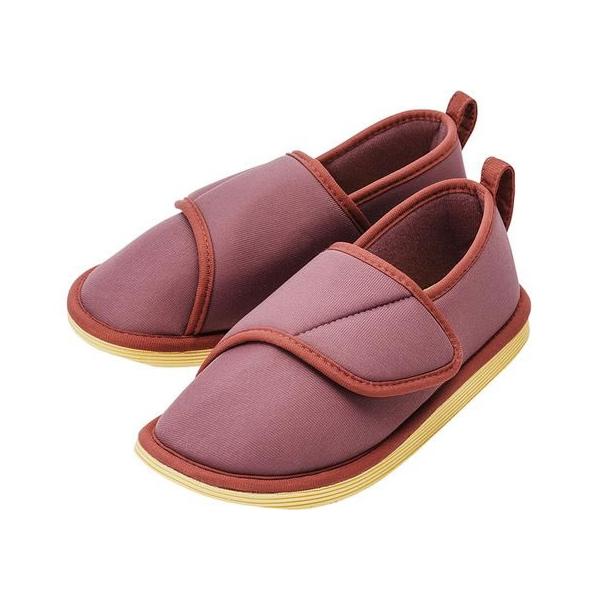 【商品説明】脱げや、わずかな段差などでの転倒を予防する室内専用シューズ中敷の滑り止め加工でシューズの中での足のズレを予防底にある３箇所の滑り止めでスリップを予防します。【仕様】●サイズ：Ｍ／２３．０〜２４．０ｃｍ●重さ：約１８２ｇ（１足Ｍサ...
