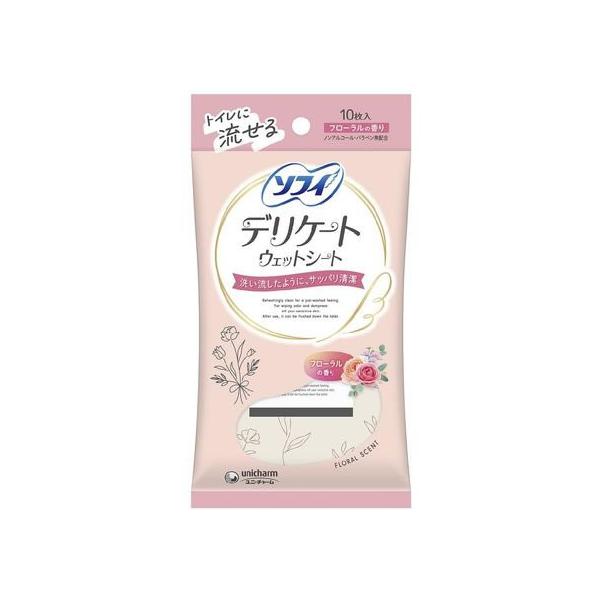 【商品説明】トイレに流せる、ノンアルコール・パラベン無配合。　ウェットタイプだから、落ちにくい汚れや、ニオイの元を簡単に拭き取ります。　肌触りのよい素材（不織布）を使用しているのでデリケートな肌にもやさしく、安心です。　手のひらサイズで携帯...