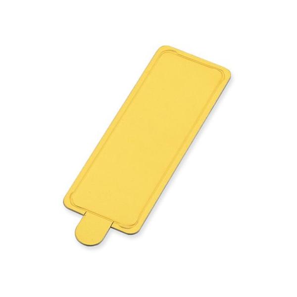 【商品説明】カットケーキ用の金台紙です。再生素材を使用しておりますので、色に多少のバラつきが生じる事がございます。ご了承ください。【仕様】●カラー：金●サイズ：４０×１１５ｍｍ●材質：●入数：１００枚