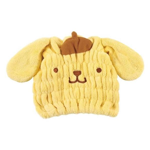 【商品説明】かぶるだけで可愛いキャラクターに変身。　　親子で楽しくお風呂あがりの時間を楽しめます。　お風呂上りや水遊びの際など様々な場面で役立ちます。　優しい肌触りのマイクロファイバー生地【仕様】●絵柄：ポムポムプリン●サイズ：１７×２３×...