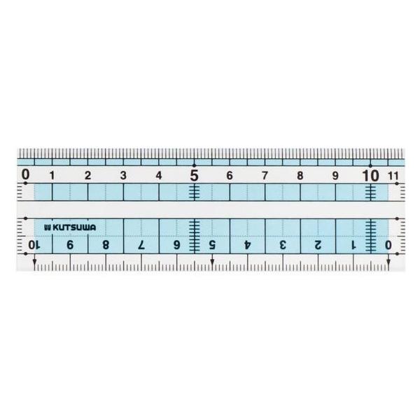 【商品説明】つや消し加工で反射が少なく見やすく、すべり止め付です。数字の資料等が読み取りやすい窓付。高さや深さを測りやすい端目盛り。方眼メモリと１ｍｍ間隔のサイドメモリで平行・垂直が読み取りやすく、平行線が引きやすいです。【仕様】●本体サイ...