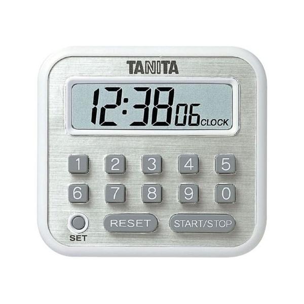 【仕様】●外寸：５８×６３×Ｈ１２ｍｍ●画面：４４×１３ｍｍ●電源：電池●付属品：アルカリボタン電池（ＬＲ４４）１個●最大設定時間９９時間５９分５９秒●最小１秒セット式●スタンド／マグネット付●便利な１０キー方式●カウントアップ・ダウン式●...