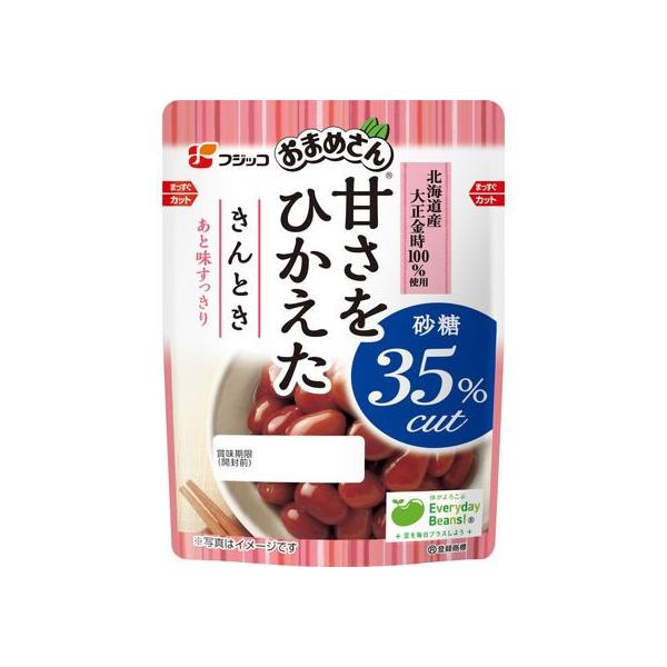 【商品説明】当社の「おまめさん」シリーズより砂糖（ショ糖）を３５％カットはそのままに、甘味をあげて味をはっきりさせた味わいに炊きあげました。北海道産大正金時を１００％使用しています。【仕様】●注文単位：１個