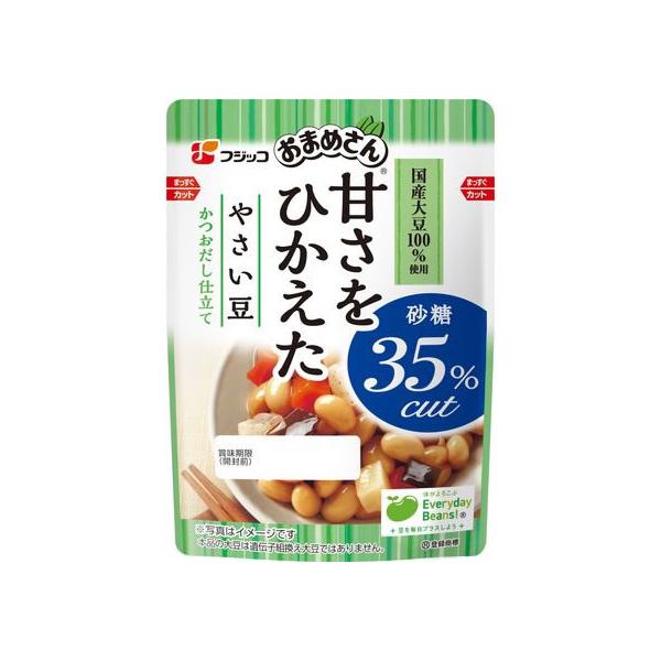 【商品説明】当社の「おまめさん」シリーズより砂糖（ショ糖）を３５％カットはそのままに、甘味をあげて味をはっきりさせた味わいに炊きあげました。ごはんと相性の良い味付けの煮豆です。【仕様】●注文単位：１個