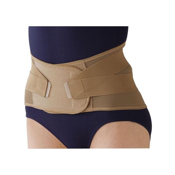 【商品説明】シンプルで使い易いやわらか生地の２重引締め腰用コルセット。２重のベルトが腰椎をしっかりとサポートします。マジックテープを使用していますので、装着がとても簡単です。腰部分はむれにくいメッシュ生地で通気性に優れています。【仕様】●サ...