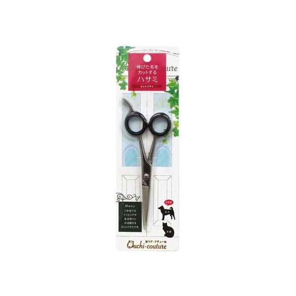 【商品説明】伸びた毛をカットするハサミです。毛玉やもつれもしっかり切れる切れ味です。細い毛もしっかりホールドするギザ刃加工を施してます。適度な重さとサイズで安定感抜群です。【仕様】●材質：ステンレススチール、ＴＰＲエラストマー●対応種：全犬...