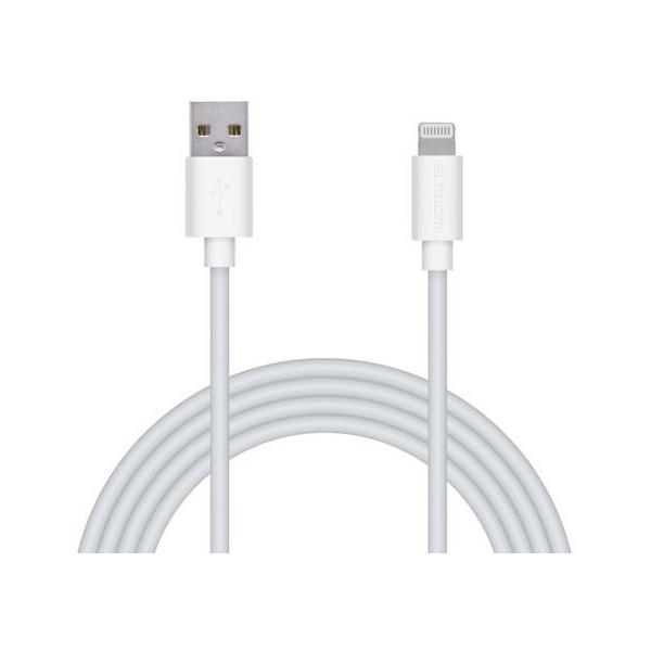 【仕様】●コネクタ形状１：Ｌｉｇｈｔｎｉｎｇ（オス）●コネクタ形状２：ＵＳＢ−Ａ（オス）●長さ：２．０ｍ　※コネクタ含まず●カラー：ホワイト●保証期間：１年●環境配慮事項：ＥＵ　ＲｏＨＳ指令準拠（１０物質）　●使用目的・用途：ＵＳＢ−Ａ端子...