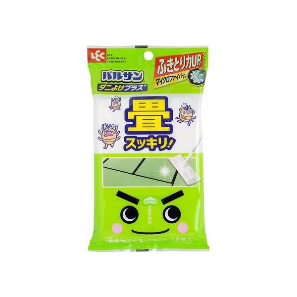 【仕様】●用途：畳表面の清掃　●ダニよけ剤は化粧品原料を主成分とした高い安全性の防虫剤です。（ピレスロイド系薬剤は使用していません。）　●使用方法：１．表面のシールを矢印（ＯＰＥＮ）の所からめくり、１枚ずつ取り出してご使用ください。　※畳の...