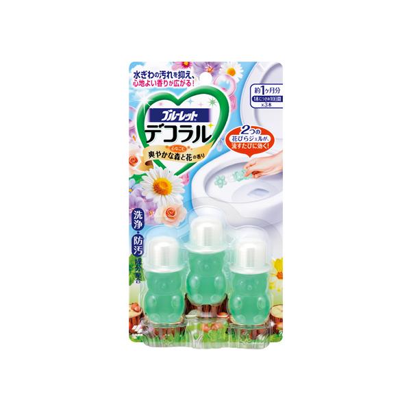 【商品説明】便器表面に花びらジェルをデコって（貼り付けて）おくだけで、心地よい香りが広がり、水ぎわのきれいを保ちます。洗浄成分の働きでしっかり洗浄。汚れ付着防止効果できれいを保ちます。【仕様】●用途：陶器製洋式トイレの便器の内側掃除●内容量...