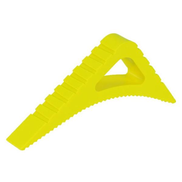 【仕様】●型番：BS09　●色：黄 ●全長（mm）：118 ●幅（mm）：20 ●高さ（mm）：80　●ゴム