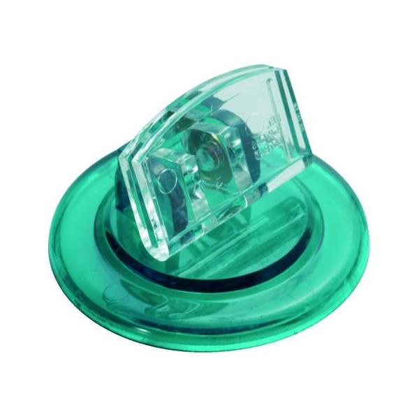 【商品説明】●リクライニング可動式のカード立てです。【仕様】●型番：UC−5−TGR　●色：クリアグリーン　●幅（mm）：φ40　●高さ（mm）：22　●縦（mm）：40　●横（mm）：22　●タイプ：PS樹脂　●内容　●ポリスチレン（PS...