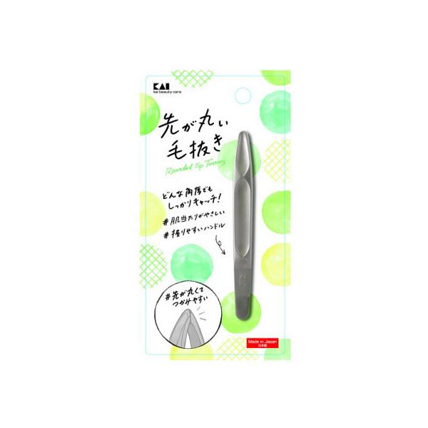 【商品説明】抜ける面が広く、様々な角度からしっかりキャッチできる毛抜き。【仕様】●サイズ：１７×７０×１４０ｍｍ　●重量：２９ｇ　●原産国：日本　●メーカー名：貝印