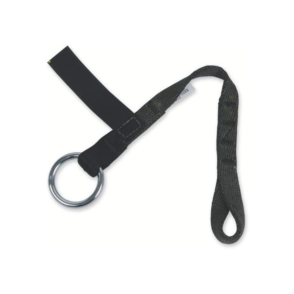 【商品説明】●ツヨロンフルハーネスの背中にあるD環に連結ベルトを取り付け、安全ブロックなどのフックの着脱を容易にします。●不使用時は面ファスナーでフルハーネスの肩部に固定できます。【仕様】●型番：NR-2-DG-HD　●色：ダークグレー ●...