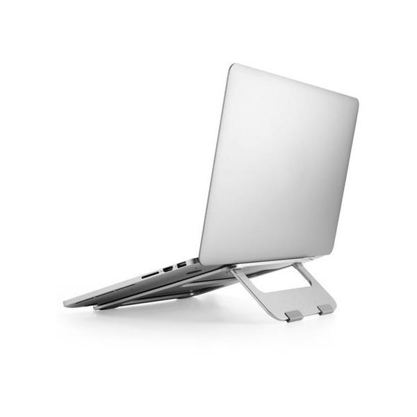 【商品説明】１０．１〜１５．６インチノートＰＣ対応の折りたたみ式ノートＰＣスタンドです。　　厚さ４ｍｍの堅牢で上質な仕上げのアルミ合金製のノートＰＣスタンドです。　　ノートＰＣの画面部分を高さ約７ｃｍ上げることで目線をあげることができ、ＰＣ...