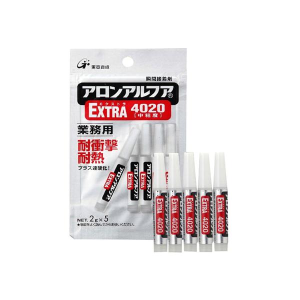 【商品説明】●耐衝撃性・耐熱性に優れています。【仕様】●型番：エクストラ４０２０●タイプ：中粘度●用途：金属等の接着向け●成分：シアノアクリレート●内容量：２ｇ／本●耐熱温度：１４０℃●セットタイム（常温時・塩化ビニル樹脂）：３秒●入数：１...