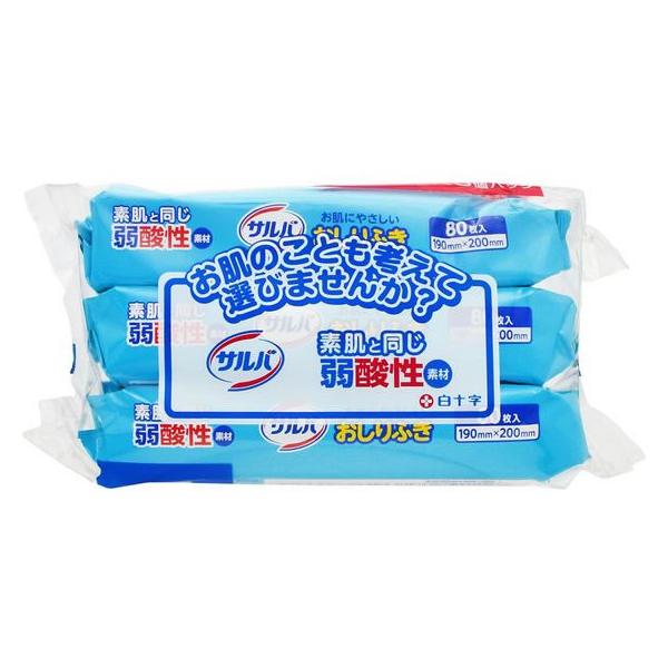 【商品説明】素肌と同じ弱酸性素材。手のひらサイズで無駄なくさっとふける。　お肌のことを考えた素肌と同じ弱酸性素材なので、皮膚表面の刺激が少ない。　ノンアルコール・無着色・無香料。　ふんわりソフトなやさしいシート。　詰め替え不要。そのまま使え...