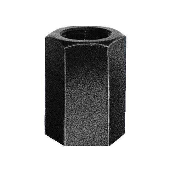 【商品説明】●ロングナットです。●スタッドボルト用、継ぎ足しナットです。【仕様】●型番：10M-CN　●適合ボルト：Ｍ１０●高さ（ｍｍ）：２５●二面幅寸法（ｍｍ）：１７　●スチール（Ｓ４５Ｃ）●処理：焼き入れ（３０〜３５ＨＲＣ）、黒染仕上げ