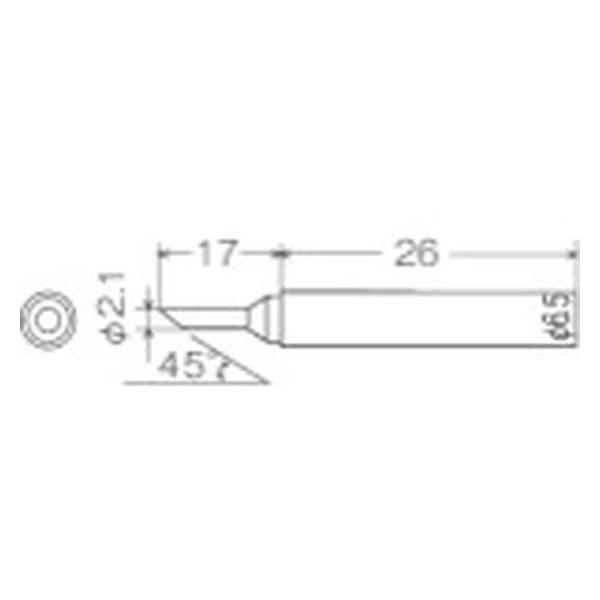 【仕様】●型番：PX-60RT-2C　●コテ先名称：φ2．1mm　●適合コテ：CXR−31、41、RX−711AS、RX−601、PX−501　●ヒーター分離式