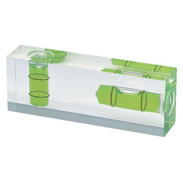 【商品説明】●持ち運びに便利なコンパクトサイズです。【仕様】●型番：PL-35-100　●高さ（mm）：35　●マグネット：なし　●感度：0．5mm／m＝0．0286°　●長さ（mm）：100　●厚さ（mm）：15　●精度：±2．5mm／m...