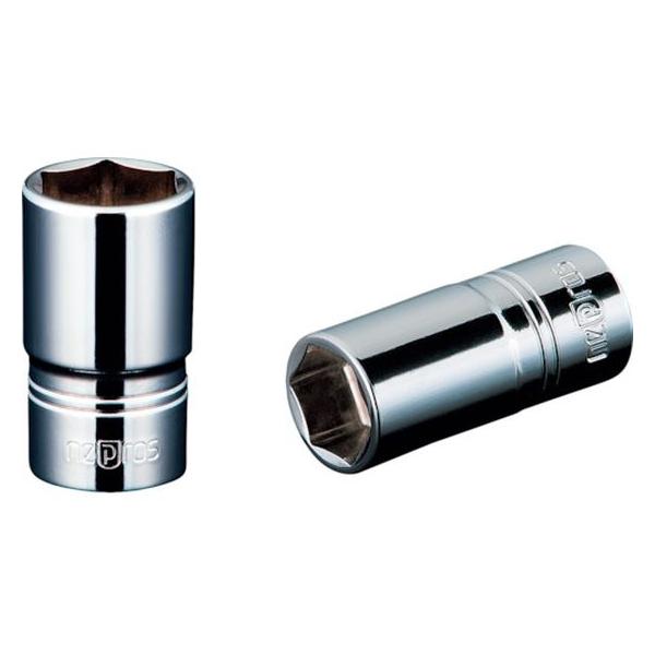 【商品説明】●接触面をより大きくすることで薄肉部への応力の集中を低減するＮパワーフィット形状を採用、ボルト・ナットにやさしく、なめりを防ぎます。【仕様】●型番：NB2M-12　●対辺寸法（ｍｍ）：１２●差込角（ｍｍ）：６．３５●全長（ｍｍ）...