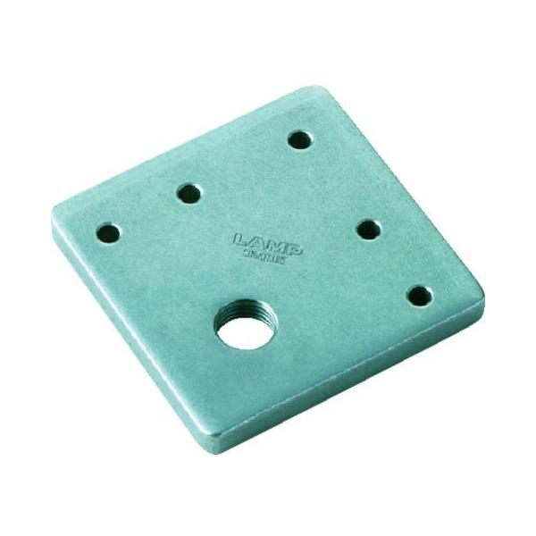 【仕様】●型番：AS−AJ−M16　●幅（mm）：80　●奥行（mm）：80　●高さ（mm）：9　●適用ボルト：M16　●対応ねじサイズ：M16　●ステンレス（SUS430）