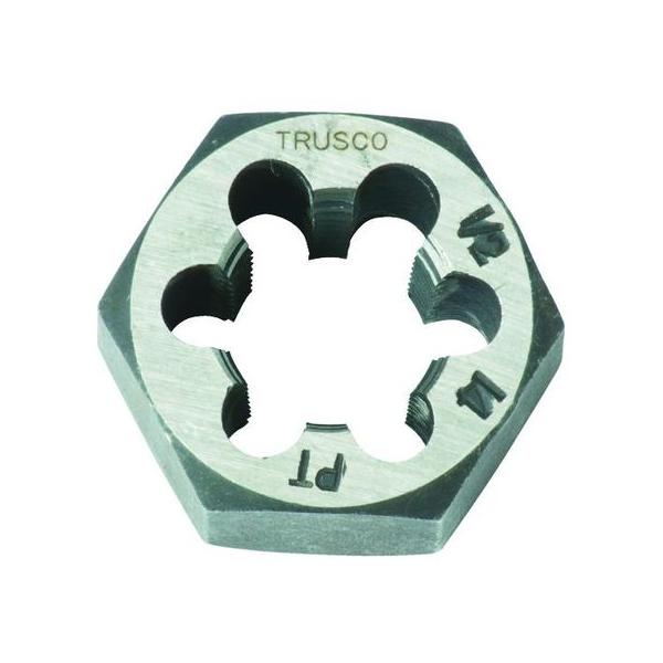 【商品説明】●ボルトやねじをさらえる（きれいにする）時に使用します。●モンキーレンチにて作業ができます。●ねじ山を修正する際の丸ダイスにかわる商品です。【仕様】●型番：TD6-1/2PT14　●呼び寸法：1／2●山数：14●厚さ（mm）：1...