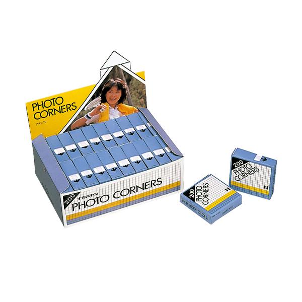 ナカバヤシ フォトコーナー 10×10mm ア-PC-20●仕様・1片のサイズ：10×10mm・70×70×18mm・1箱200片入・写真にかかる部分は透明です[tag:ナカバヤシ][tag:アルバム・写真整理]