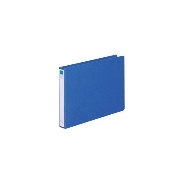 リヒトラブ リングファイル[ツイストリング] B4ヨコ型(E型) 藍 F-834UN-5●仕様・カラー:藍・規格:B4ヨコ型(E型)2穴・サイズ(縦×横×背幅最大):267mm×392mm×35mm・適性収容量:コピー用紙200枚・表紙材質...