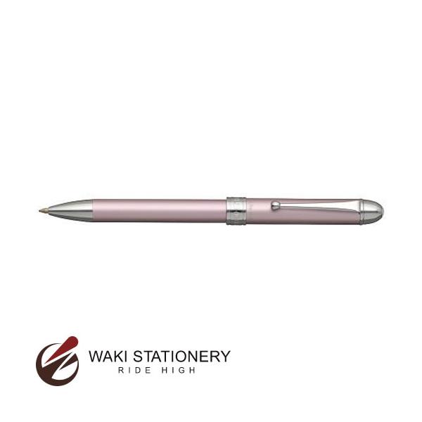 プラチナ萬年筆 多機能ペン DOUBLE 3 ACTION シャープ0.5mm・ボール0.7mm フレッシュピーチ （インク色：黒・赤) MWB-1000C#18●仕様・カラー:フレッシュピーチ・インクカラー:黒・赤・芯の太さ:シャープペン...