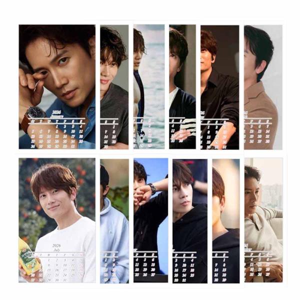 ■カードサイズ2026年カレンダー付トレカ■ラミネートトレカカレンダー■韓国輸入雑貨※代引きの場合は送料無料になりません。