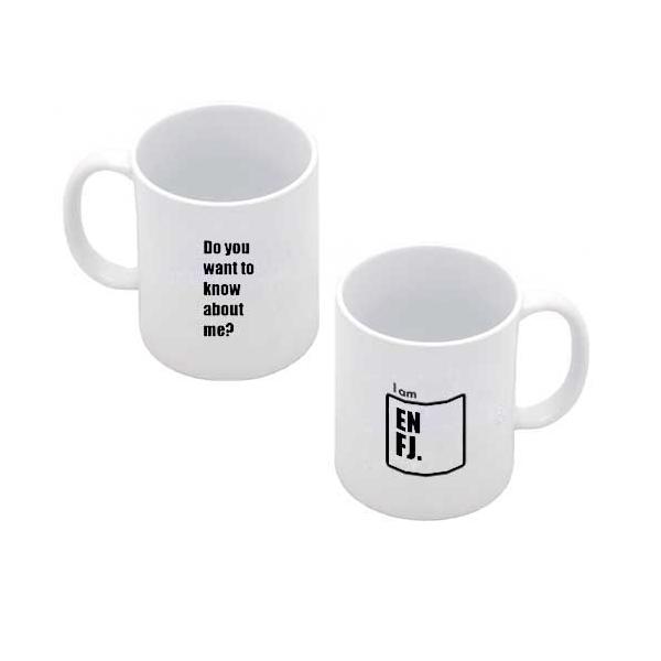 MBITタイプ別　マグカップ　プレゼント　イベント　インテリアサイズ：直径80ｍｍ、高さ95ｍｍ