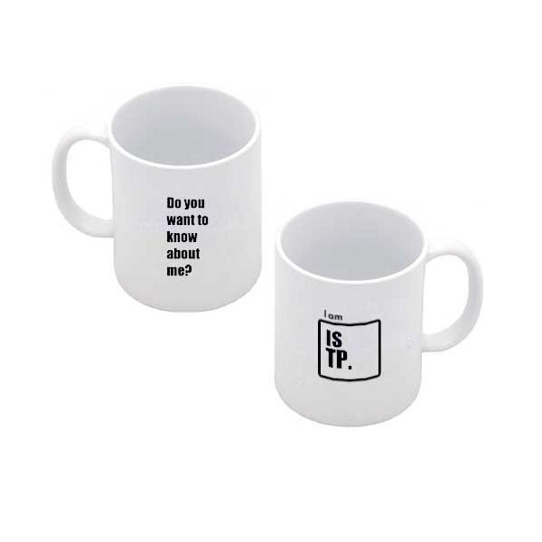 MBITタイプ別　マグカップ　プレゼント　イベント　インテリアサイズ：直径80ｍｍ、高さ95ｍｍ