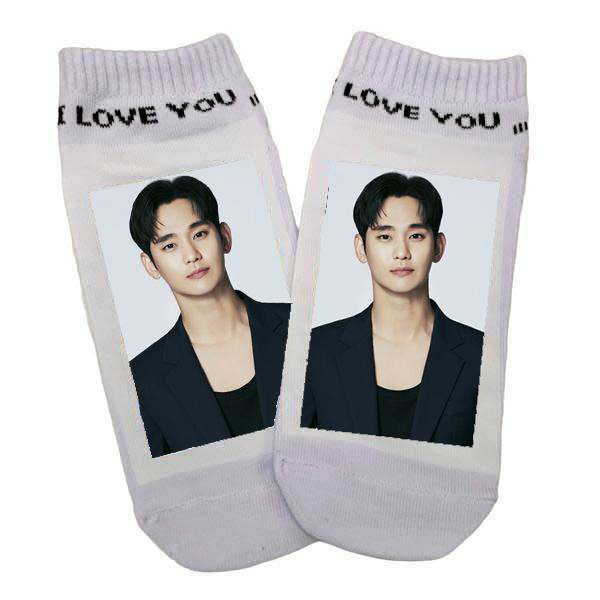 キム・スヒョン　くつ下 ソックス 靴下 韓流 グッズ■靴下 ソックス 韓流グッズ■サイズ:レディースサイズのスニーカーソックス■足の甲の部分に写真がプリントされています。■区分：韓国製／雑貨■靴下 ソックス 韓流グッズ■サイズ:レディースサ...