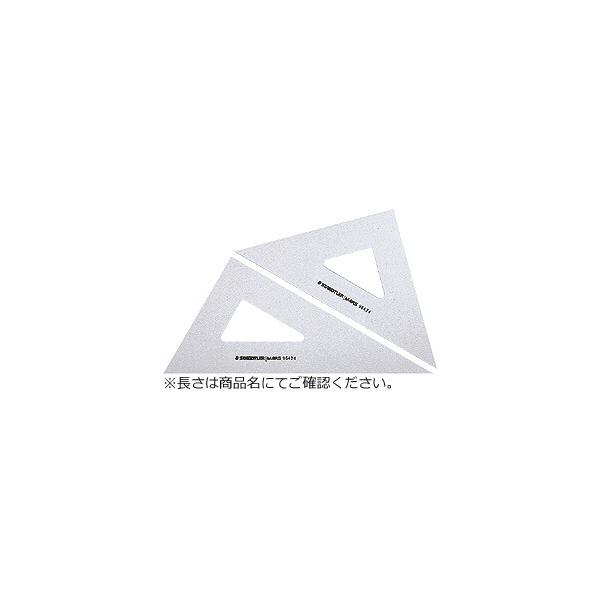 ●材質：三角定規/アクリル、ケース/PVC●鉛筆・シャープペンシル用●45°・60°ペア●インクエッジ・目盛なし●鏡面仕上げ