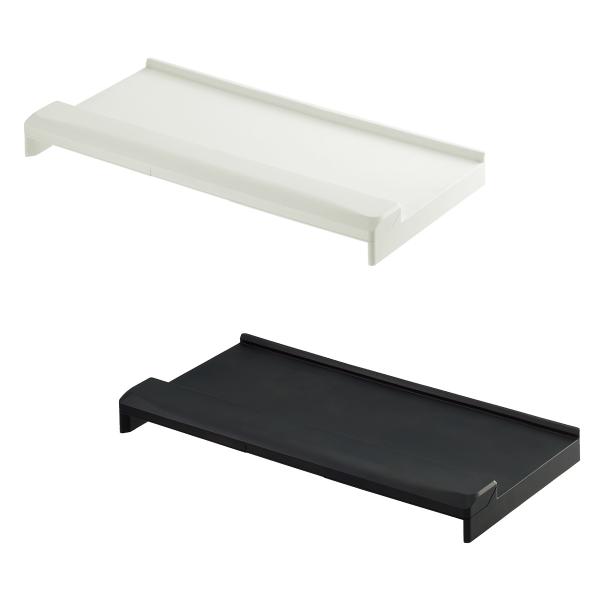 ●寸法：453mm × 227mm × 47mm●材質：本体／ＡＢＳ樹脂●色：１オフホワイト・２４ブラック※有効内寸：（本体下部）（約）幅４３０×高さ２０ｍｍ※耐荷重：キーボード載置部／３ｋｇ（等分布）※モニタースタンド（机上台）と組み合わ...