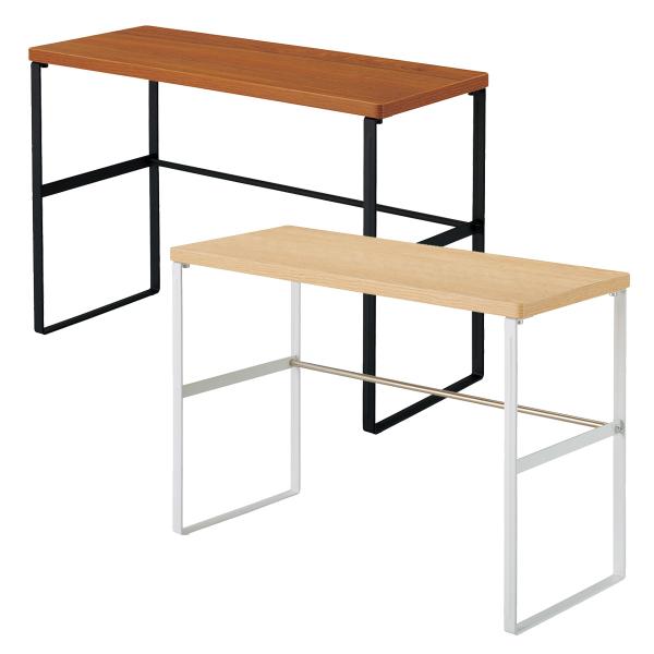 ●寸法：500mm × 200mm × 335mm(有効内寸：幅455×奥行き200×高さ318mm)●材質：天板／ＭＤＦ、脚／スチール●耐荷重：10kg（等分布）●組立式（工具付き）A-8006-9(ブラウン),A-8006-35(ナチュラル)