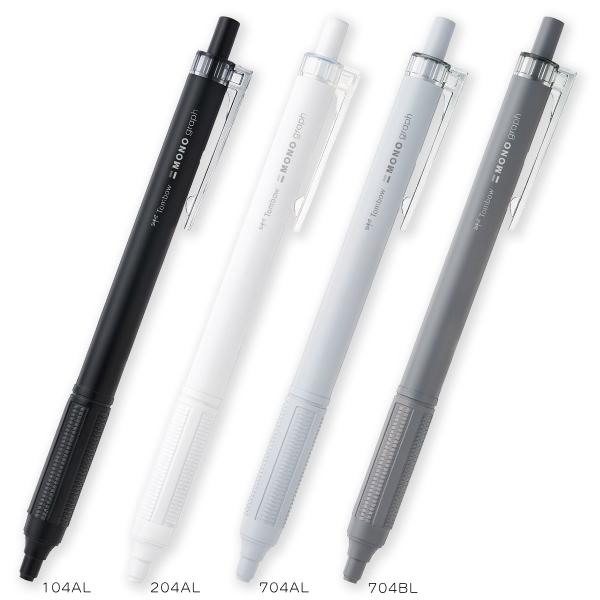 ●機構：ノック式●仕様：軸・クリップ/PC樹脂、グリップ/エラストマー、先端具/ABS樹脂●ボール径：0.5mm●サイズ：147×14mm●重量：9gBC-MGLE104AL(ブラック),BC-MGLE204AL(ホワイト),BC-MGLE...