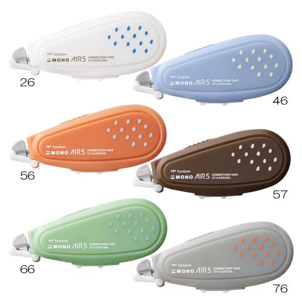 ●サイズ：34x22x85mm●重量：24g●パッケージサイズ：65x24x146mm●パッケージ重量：31g●内容量：幅5mmx長さ10mCT-CAX5C26L(ミルクホワイト),CT-CAX5C46L(ミルクブルー),CT-CAX5C5...