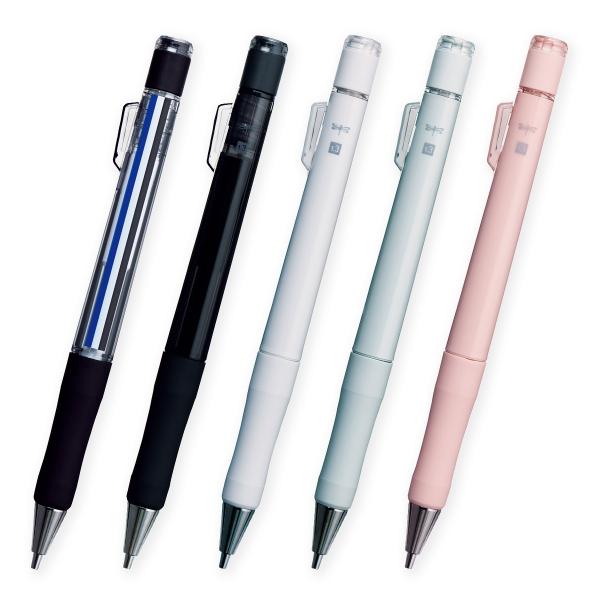 ●本体サイズ：14×146mm●芯径：1.3mm●材質：軸/PMMA樹脂、先端具/真鍮・メッキ仕上げ、グリップ/エラストマー、ノック/PMMA樹脂・エラストマー、消しゴム/オレフィン系・スチレン系混合エラストマーDPB-151A(モノカラー...