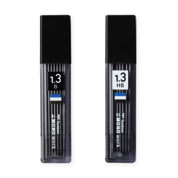 ●硬度：ECJ-120（B）、ECJ-121（HB）●芯径：1.3mm●材質：シャープ芯ケース/PS樹脂、キャップ/PP樹脂●入数：8本ECJ-120(B),ECJ-121(HB)
