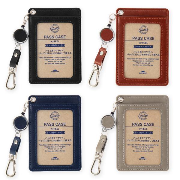 ●本体サイズ：W70 × H103 × D5mm　リール＝最長約300mm●包装サイズ：W90 × H148 × D10mm（ヘッダー付OPP袋使用時 H180mm）●本体重量：29g●素材：表地＝合皮（PU）、窓＝PVC、裏地＝ポリエステ...