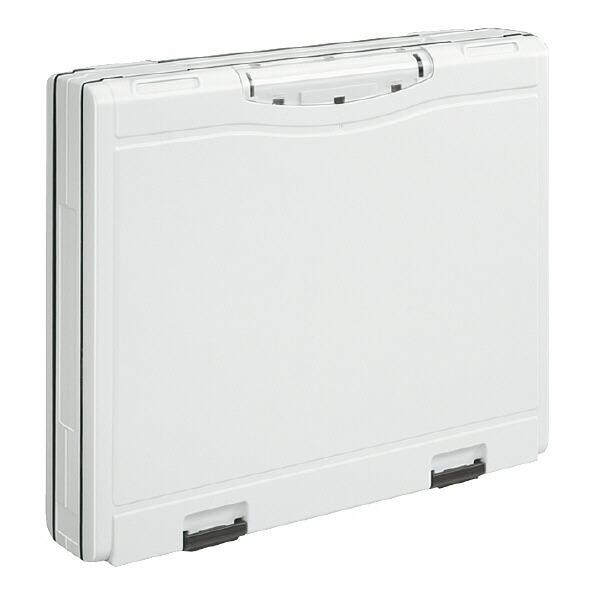 ●スタンダードタイプに比べ２倍収容できるダブルタイプには36個のキーホルダー型名札がついています。●キャビネットや引き出しにすっきり納まるサイズなので、オフィスでの仕様に最適です。必要に応じて出し入れできる取っ手がついているので持ち運びも簡...