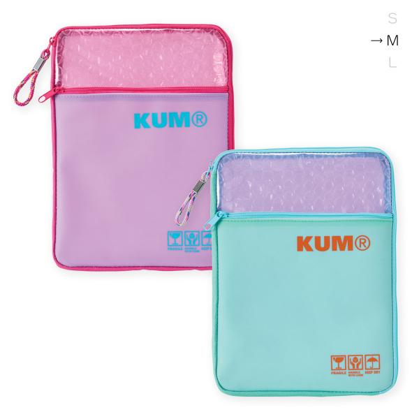 ●本体サイズ：W200×H265×D15mm●本体重量：130g●素材：PVC●収納可能サイズ：W180×H250mmまでKM1349P(ピンク),KM1349V(パープル)